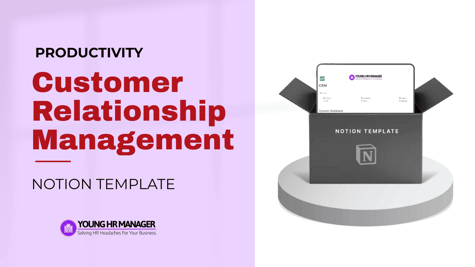 Customer Relationship Management – Young HR Manager